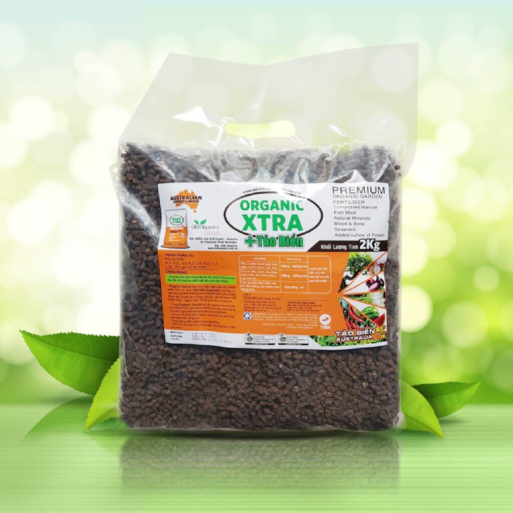 Phân nở tảo biển Organic Xtra, sản phẩm cao cấp nhập khẩu 100% từ Úc